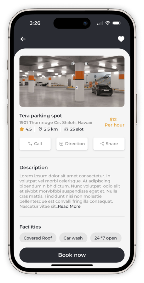 Parking Spot Booking App | Car Parking App | React Native | ParkHub ...
