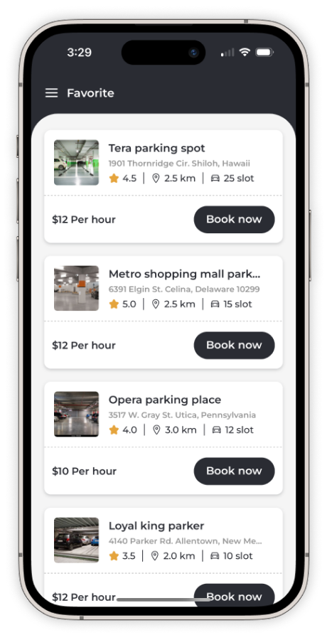 Parking Spot Booking App | Car Parking App | React Native | ParkHub ...