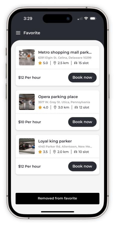 Parking Spot Booking App | Car Parking App | React Native | ParkHub ...