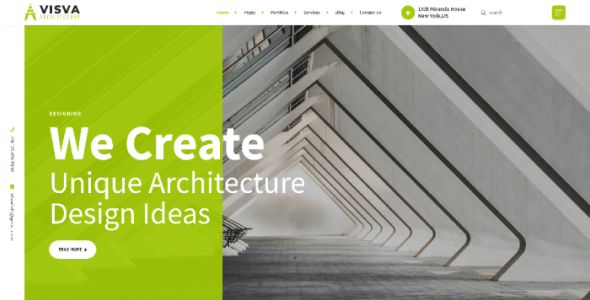 Visva - Architect & Interior Design Bootstrap 5 HTML Template by DexignZone