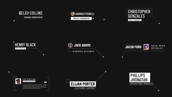 Minimal Professional Callouts Pack, After Effects Project Files | VideoHive