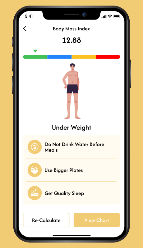 FitTrack - Health & Fitness Calculator App (Flutter) by Nur-Codes ...