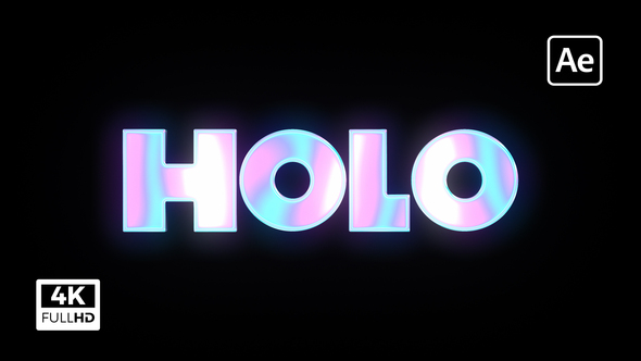 Holo Logo Opener, After Effects Project Files | VideoHive