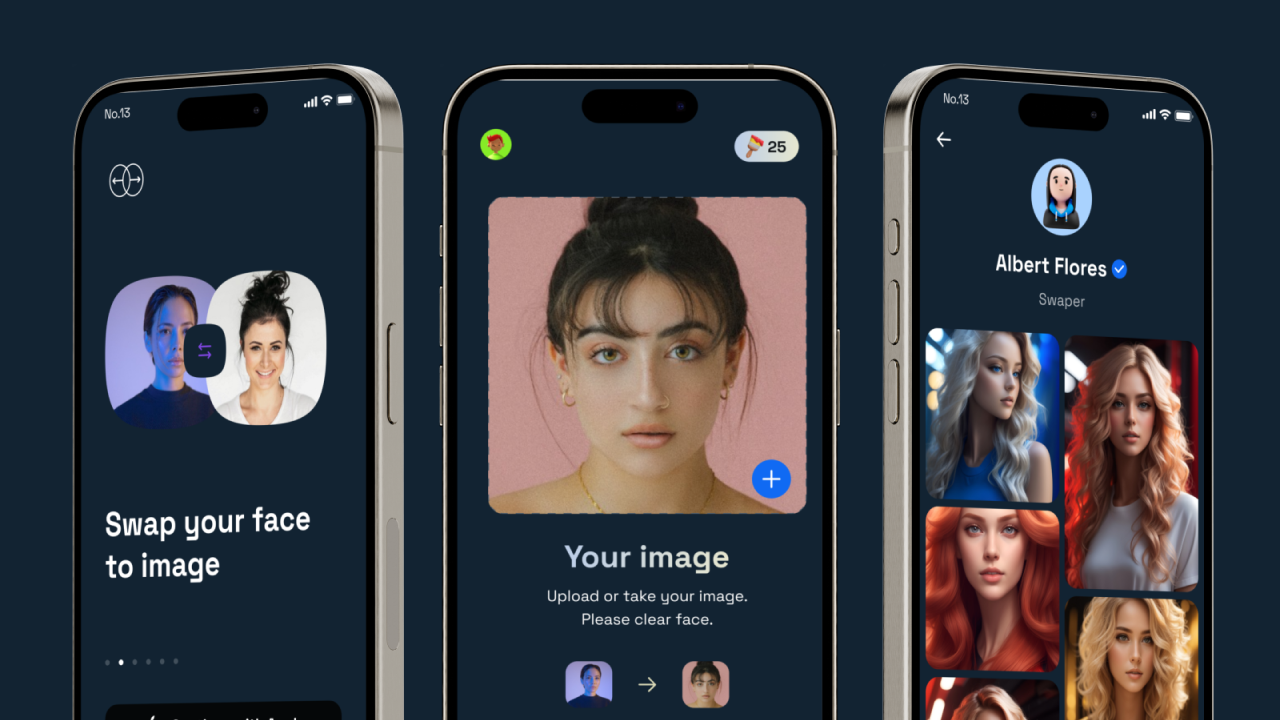 Morphify – AI FaceSwap React Native Expo Template by thirteendev | CodeCanyon