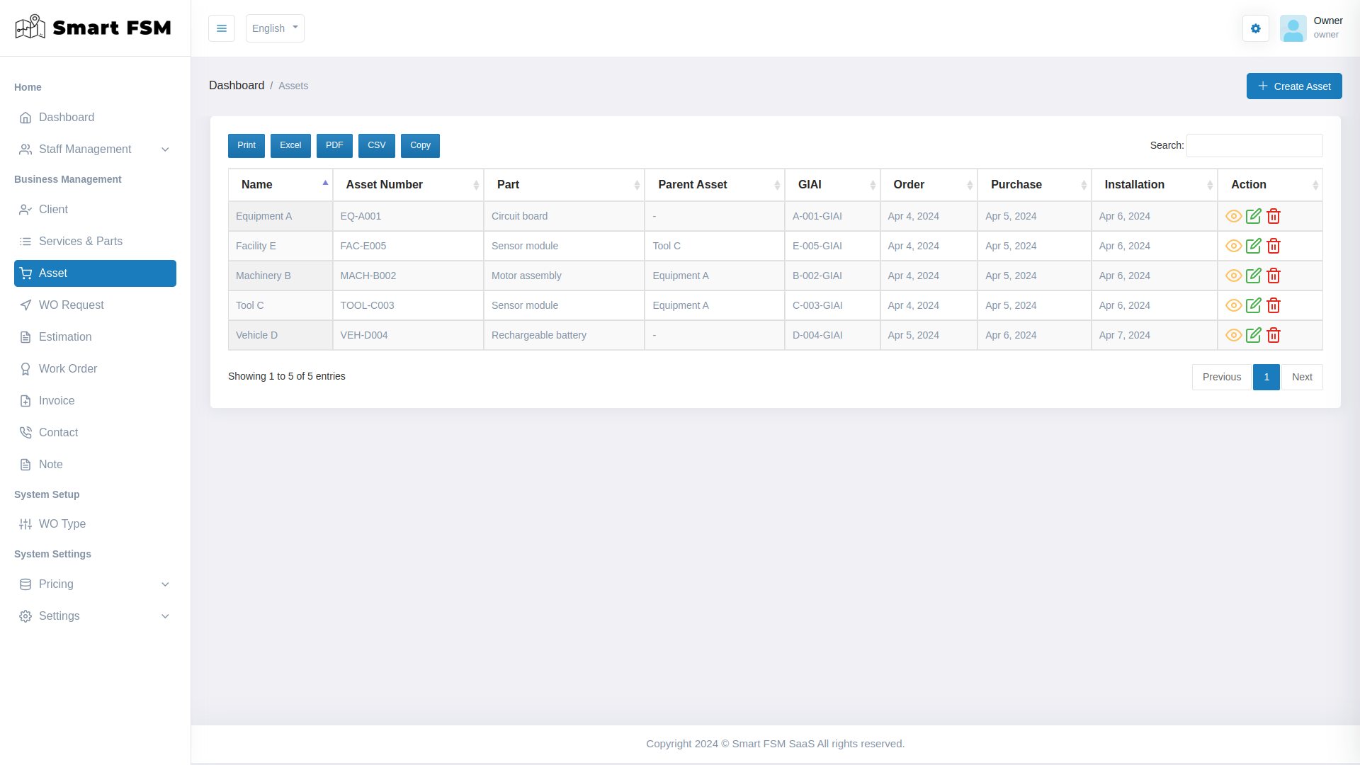 Smart FSM SaaS - Field Service Management System by smartwebinfotech