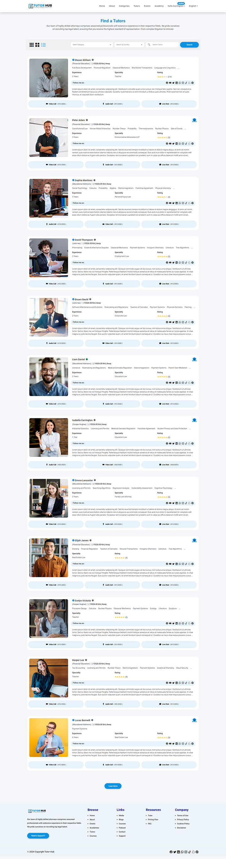 TutorHub - Virtual Education for Tutors, Students, Academies with Flutter Apps, Web, & Admin ...