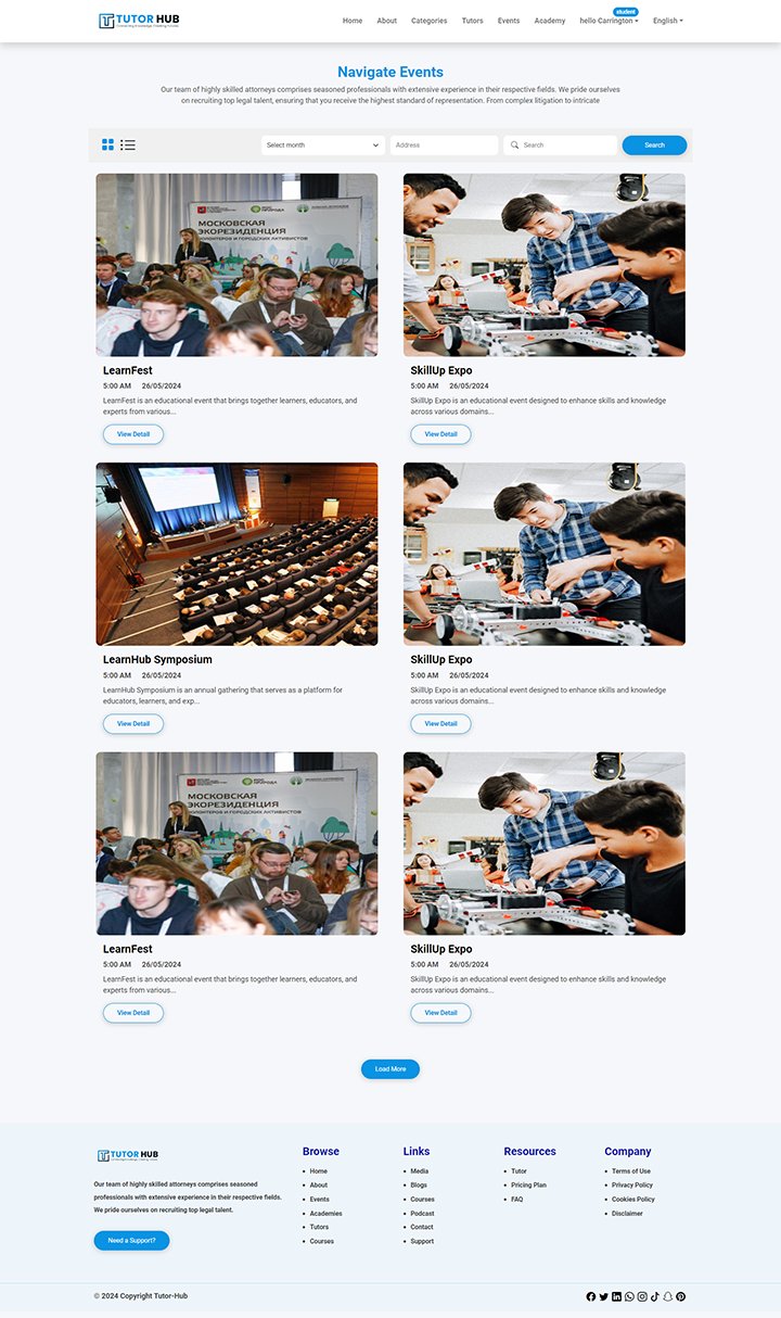 TutorHub - Virtual Education for Tutors, Students, Academies with Flutter Apps, Web, & Admin ...