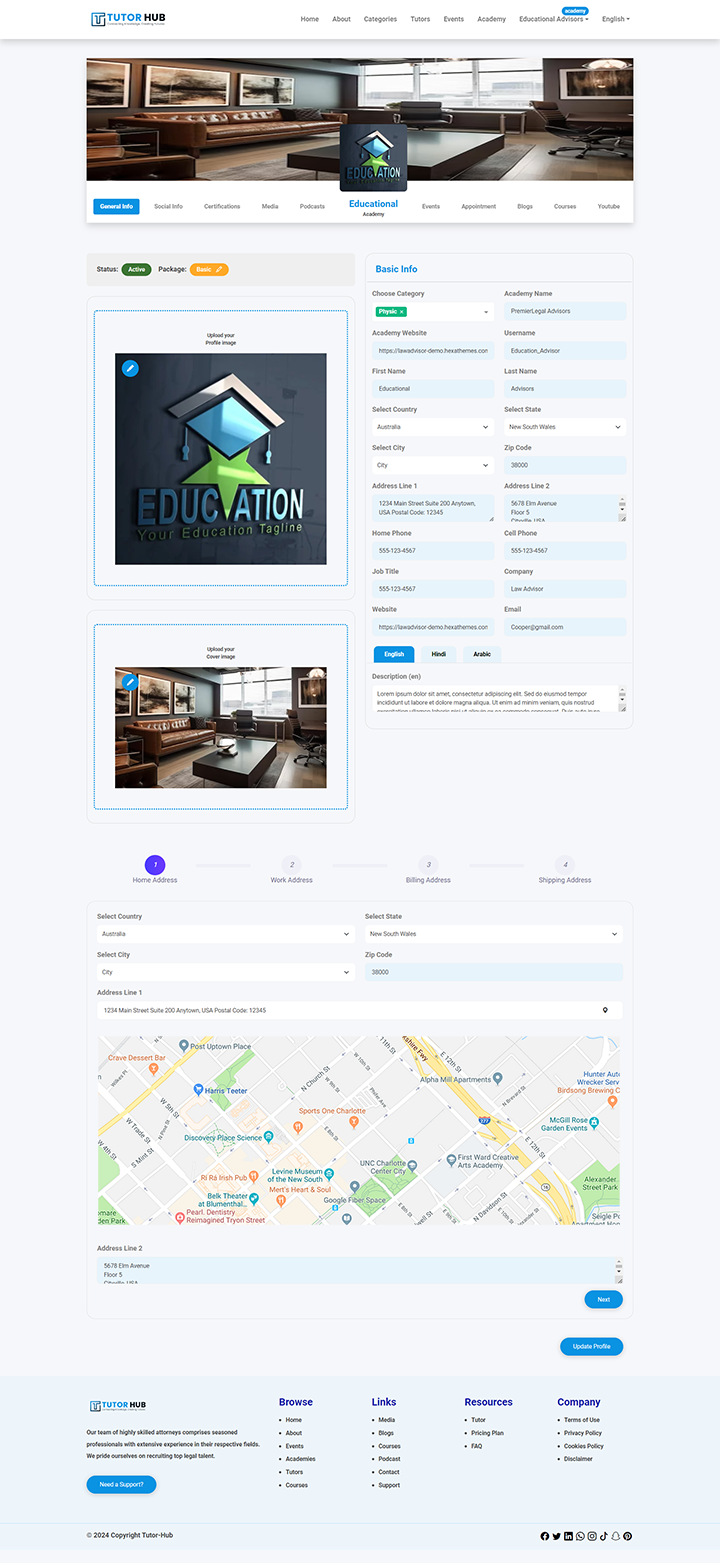TutorHub - Virtual Education for Tutors, Students, Academies with Flutter Apps, Web, & Admin ...