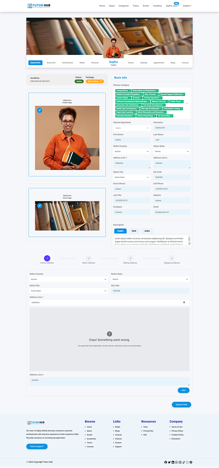 TutorHub - Virtual Education for Tutors, Students, Academies with ...