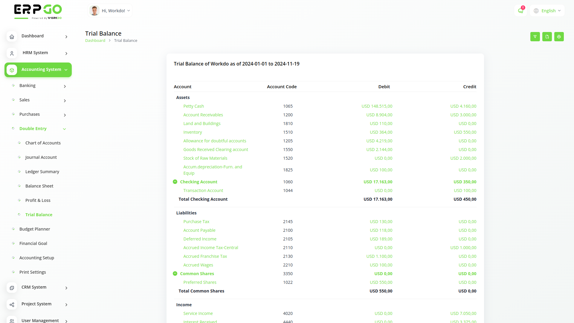 ERPGo SaaS - All In One Business ERP With Project, Account, HRM, CRM ...