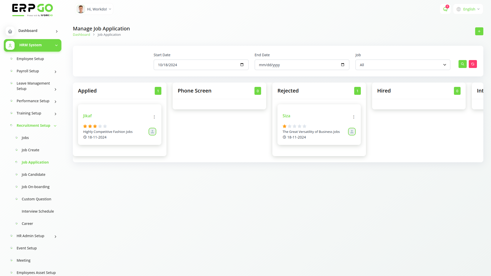 ERPGo SaaS - All In One Business ERP With Project, Account, HRM, CRM ...
