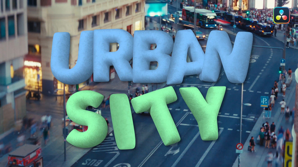 Creative 3D Typography Letters Pack For DaVinci Resolve, DaVinci ...