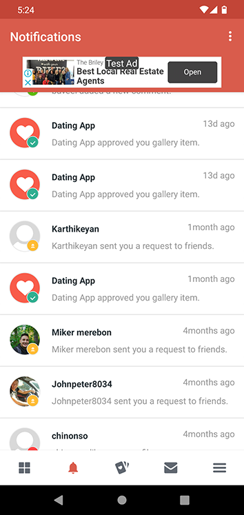 Dating App - web version, iOS and Android apps by qascript | CodeCanyon