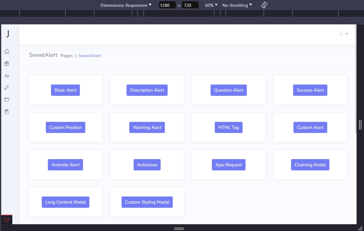 Josh - Laravel Admin Template + Front End + CRUD by jyostna | CodeCanyon