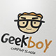 Geek Boy Logo, Logo Templates | GraphicRiver