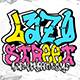 Lazy Street - A thin Layered Graffiti Font, Fonts | GraphicRiver