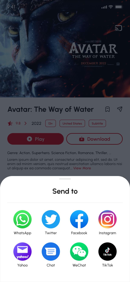 Mova - Movie Streaming React Native Expo App Ui Kit by lalaWeb | CodeCanyon Mova - Movie Streaming React Native Expo App Ui Kit by lalaWeb | CodeCanyon