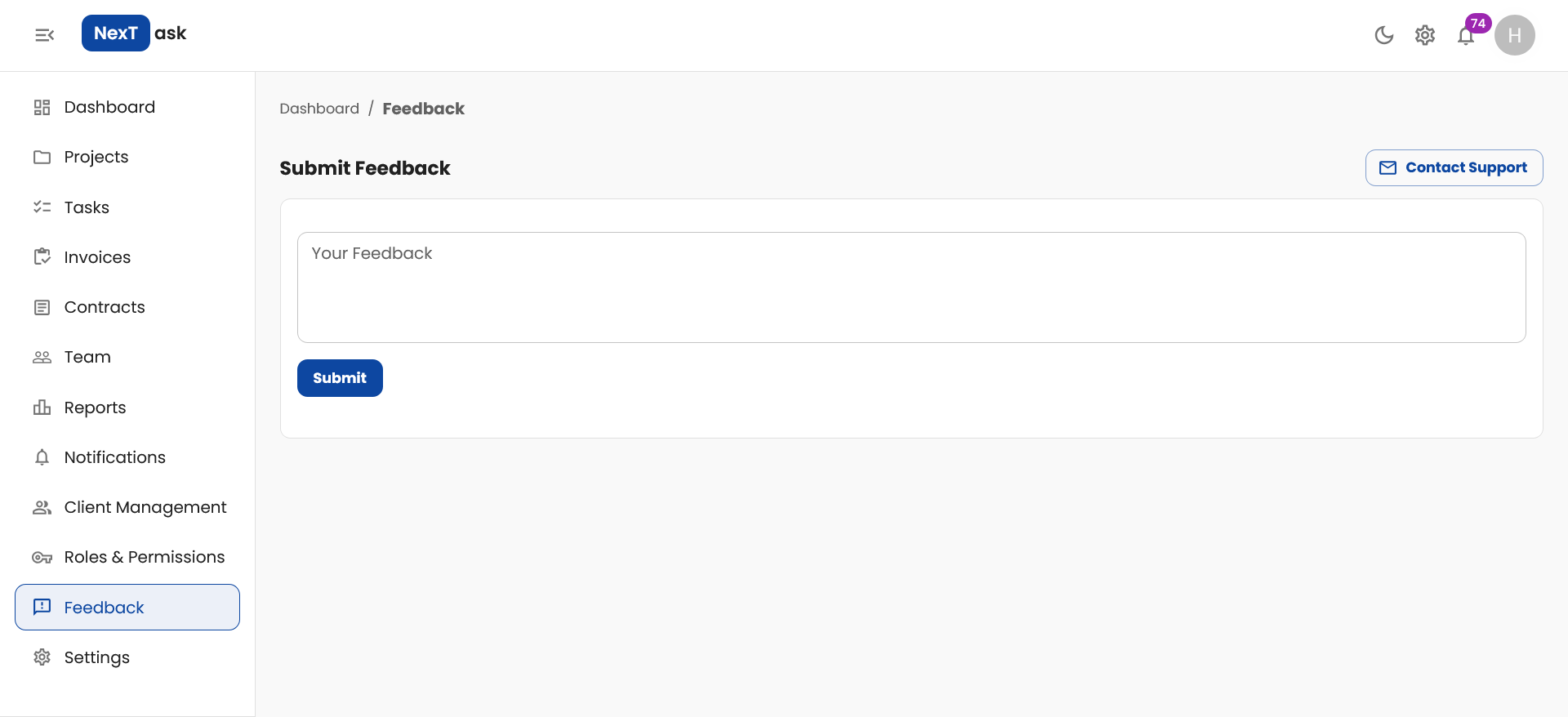 NexTask - Project Management Next.js React Kit by husnainakhtar06 | CodeCanyon