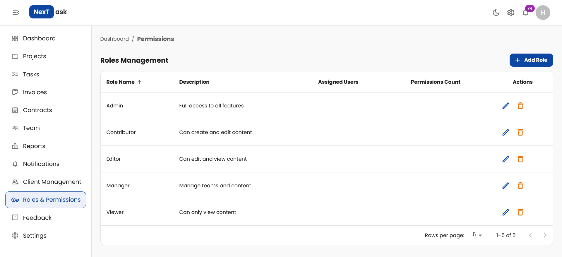 NexTask - Project Management Next.js React Kit by husnainakhtar06 | CodeCanyon
