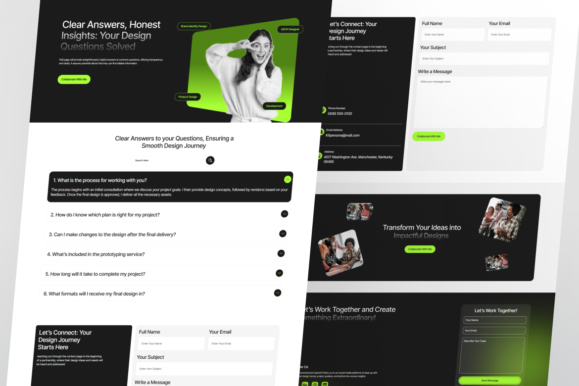 KitPersona - Freelancer Personal Portfolio Elementor Template Kit by CreateBigSupply
