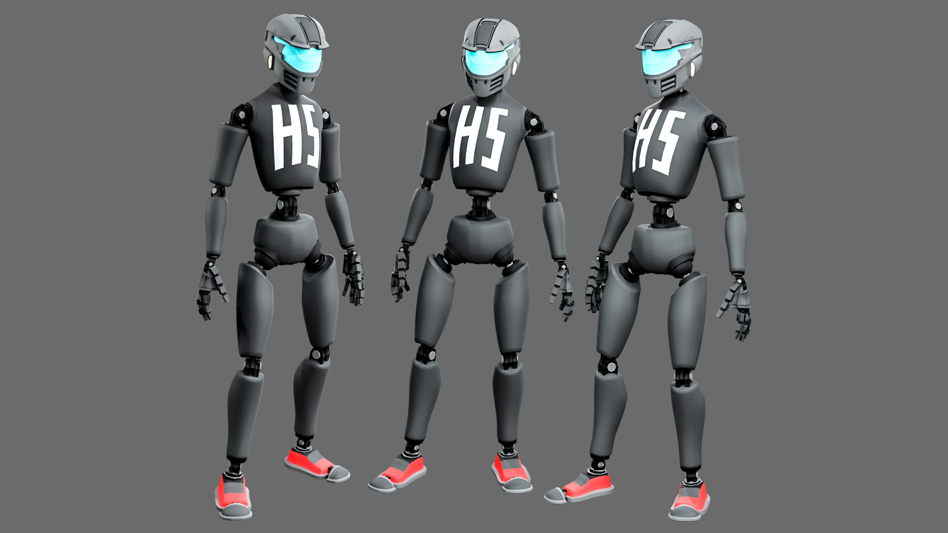 10 unique robots by cherce | 3DOcean