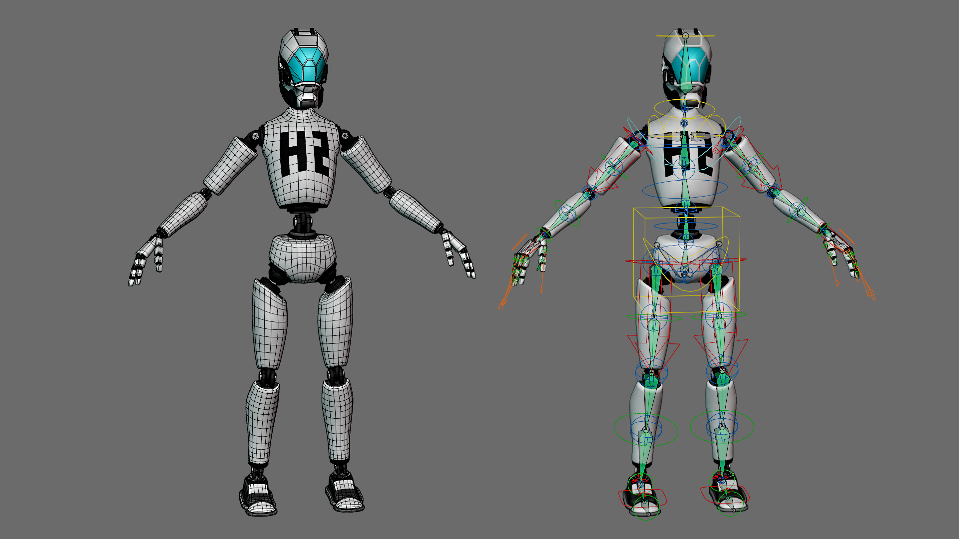 10 unique robots by cherce | 3DOcean