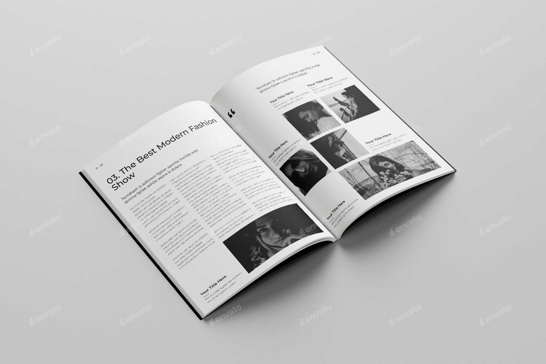 Magazine Template, Print Templates | GraphicRiver