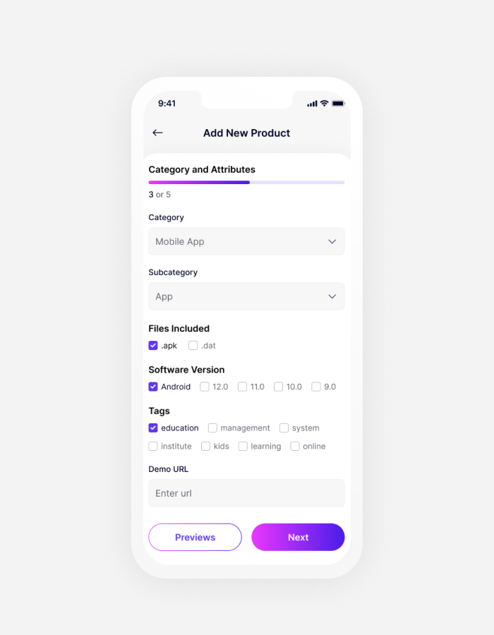 Dpmarket - Digital Marketplace Multi-Vendor Flutter App UI Kit | Android | iOS Mobile App by ...