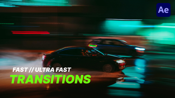 Ultra Fast Transitions, After Effects Project Files | VideoHive