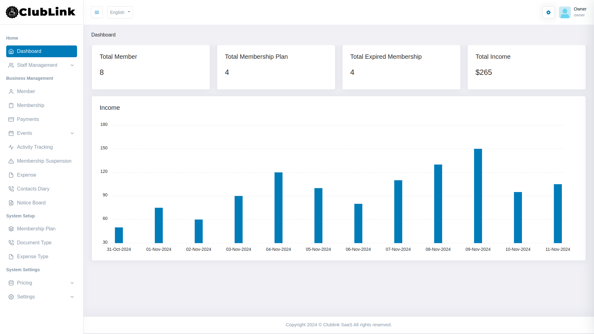 Clublink SaaS - Membership Management Software by smartwebinfotech