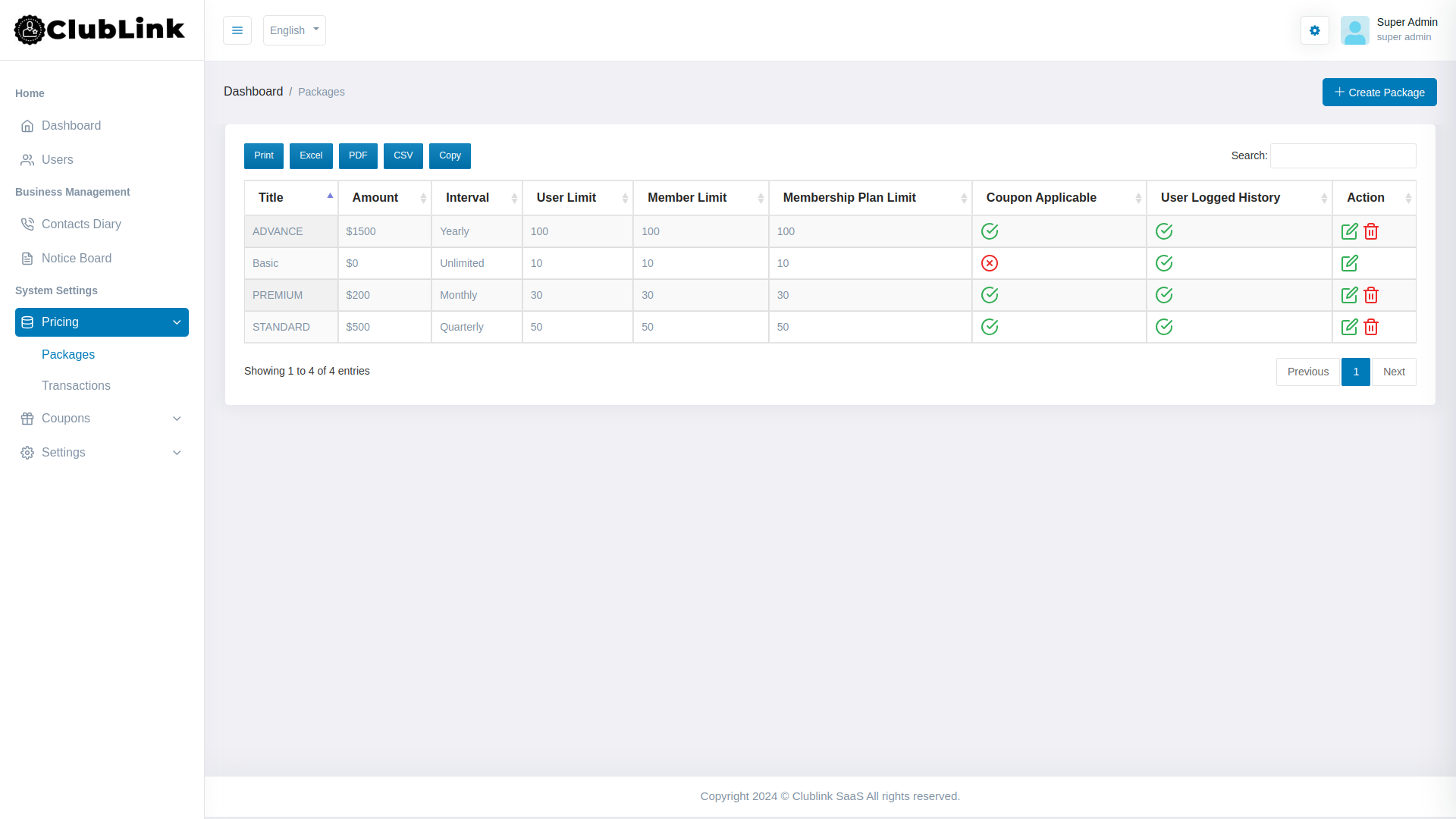 Clublink SaaS - Membership Management Software by smartwebinfotech