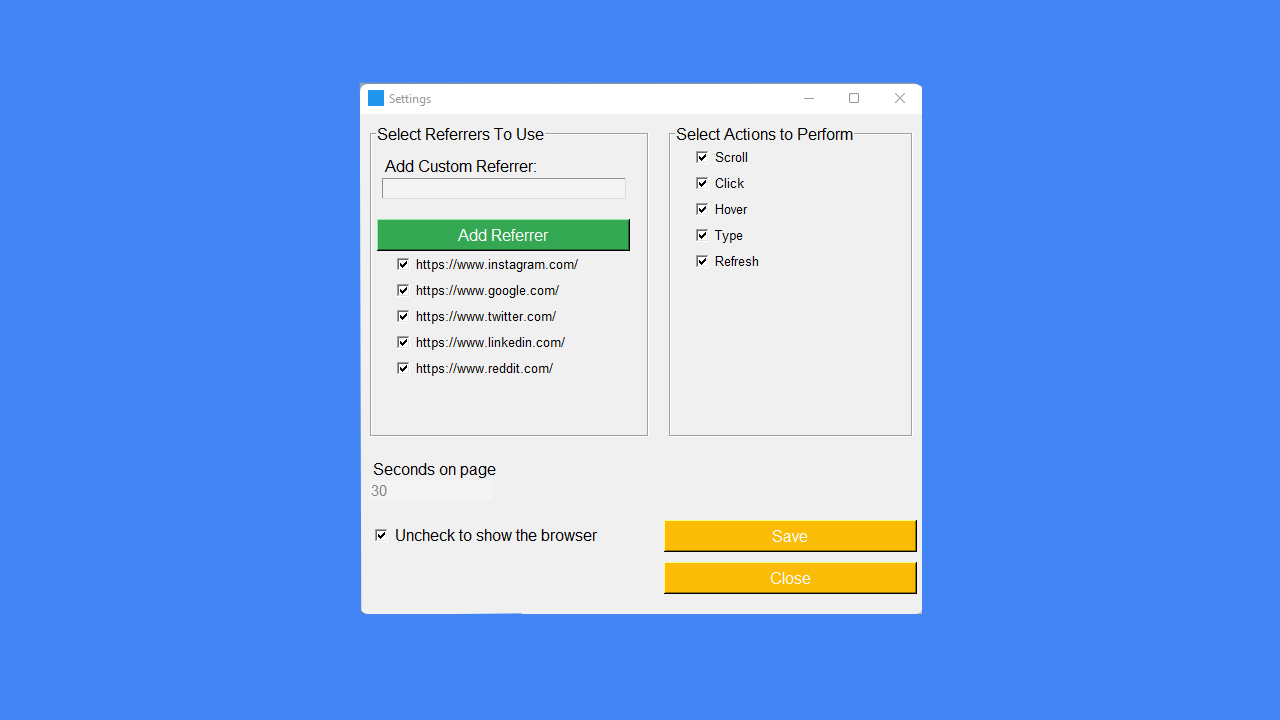 Traffic Velocity | Web Traffic Bot Visit Generator with Auto by ydulana