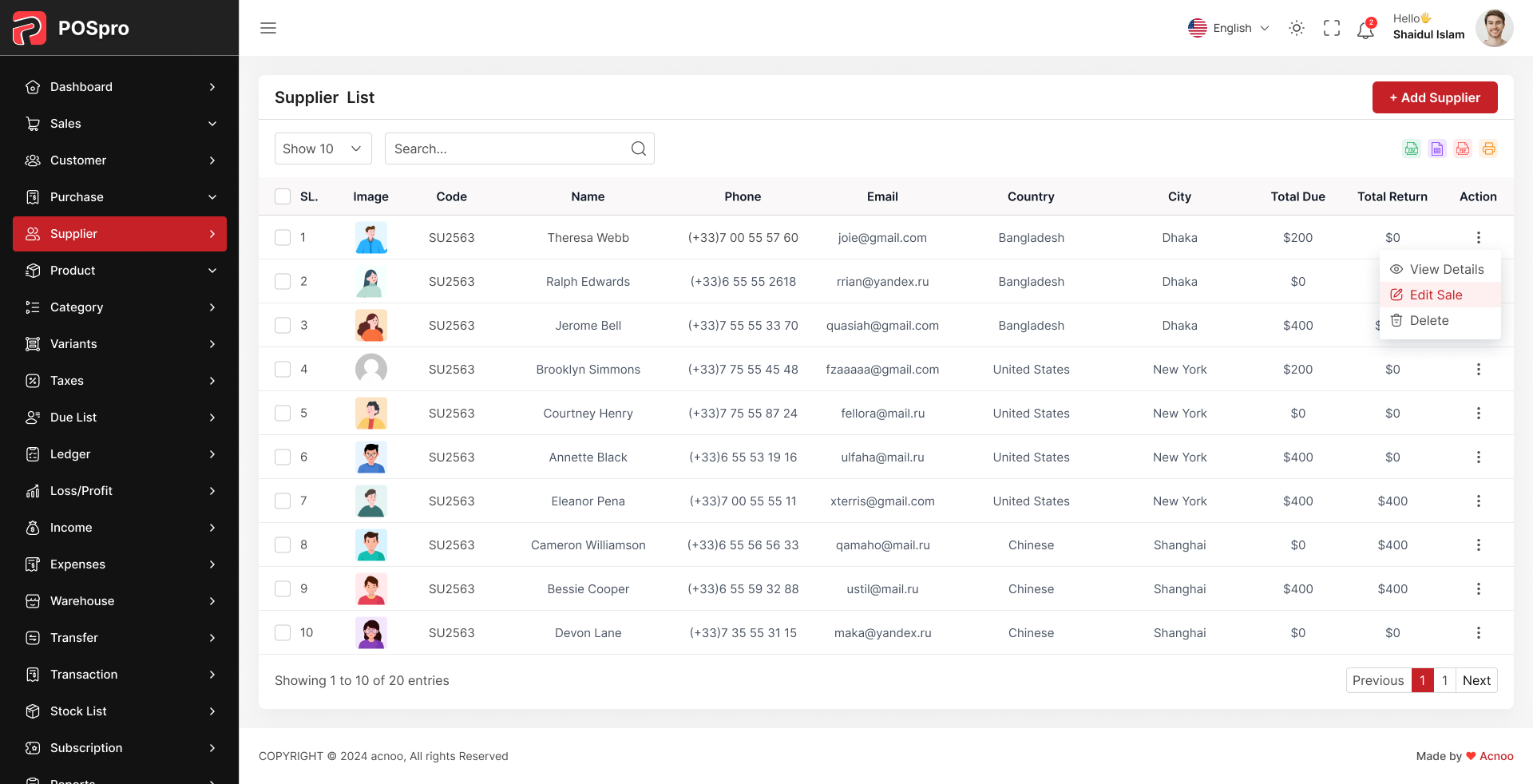 POS Pro - Advanced POS & Inventory Management System add-on | POS SaaS ...