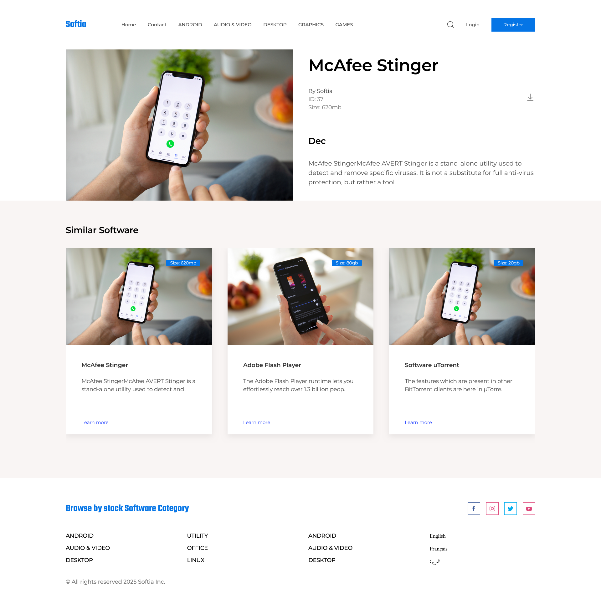 Softia – Software and Blog / Download script Theme by Gorella | CodeCanyon