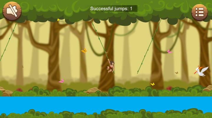 Jump Tarzan Game: Arcade Platformer Game (HTML5 & Android) | Construct 3 by haveasoft