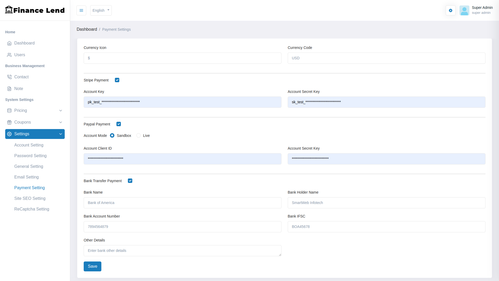 FinanceLend SaaS - Loan Management Solution by smartwebinfotech ...