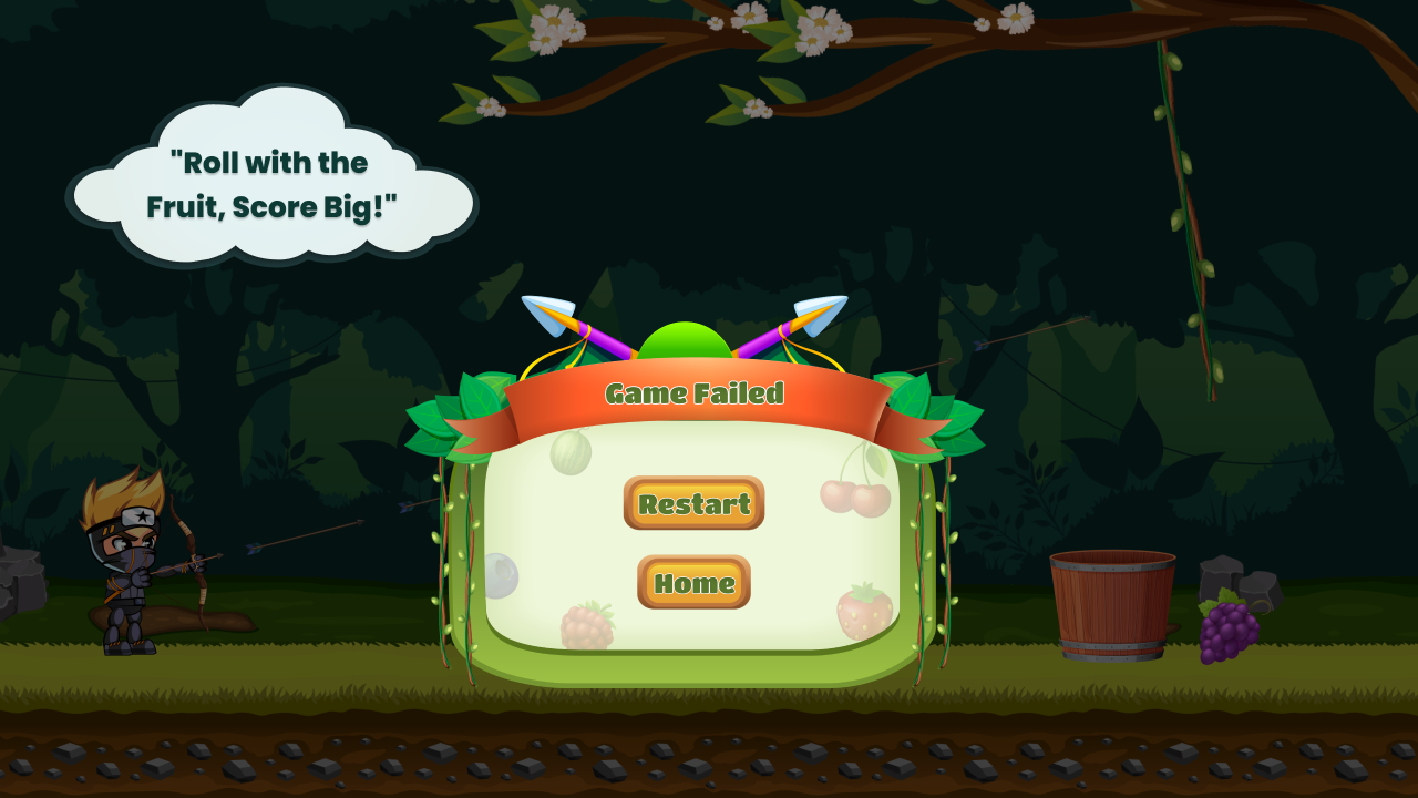 Fruit Tumble - HTML5 Game with Google Admob Integration by Nimboos_Apps