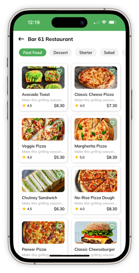 Food Ordering App Template in React Native | Food Delivery App | User ...
