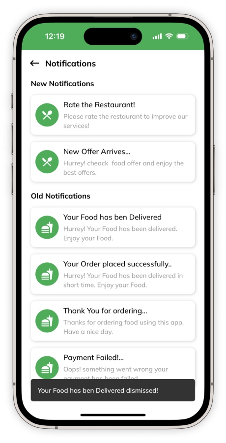 Food Ordering App Template in React Native | Food Delivery App | User App & Delivery App | Foody ...