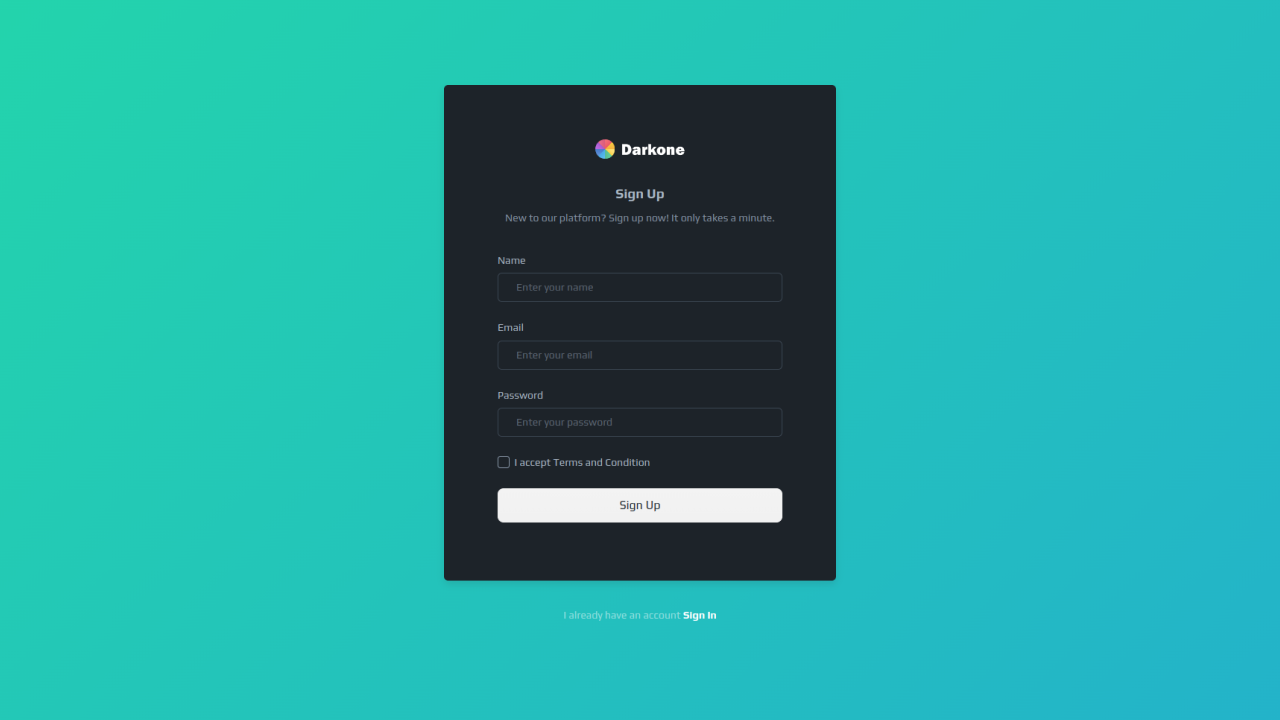 Darkone Dark Admin Dashboard And Ui Kit React Template By Stackbros