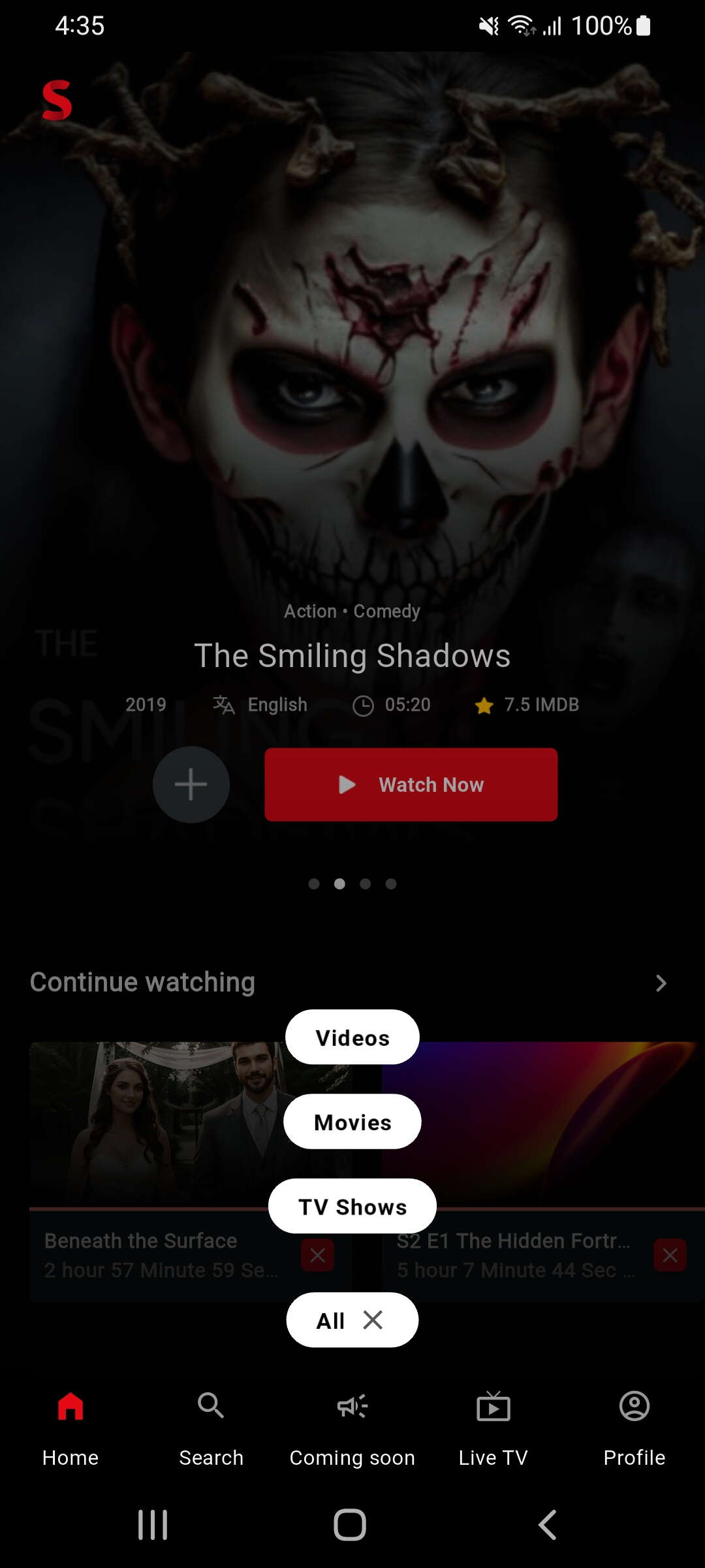 Streamit - OTT Streaming Flutter App (Add-on) by iqonicdesign | CodeCanyon