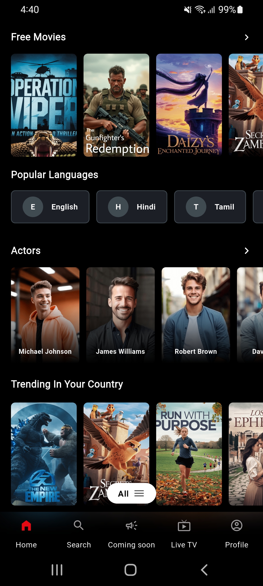 Streamit - OTT Streaming Flutter App (Add-on) by iqonicdesign | CodeCanyon