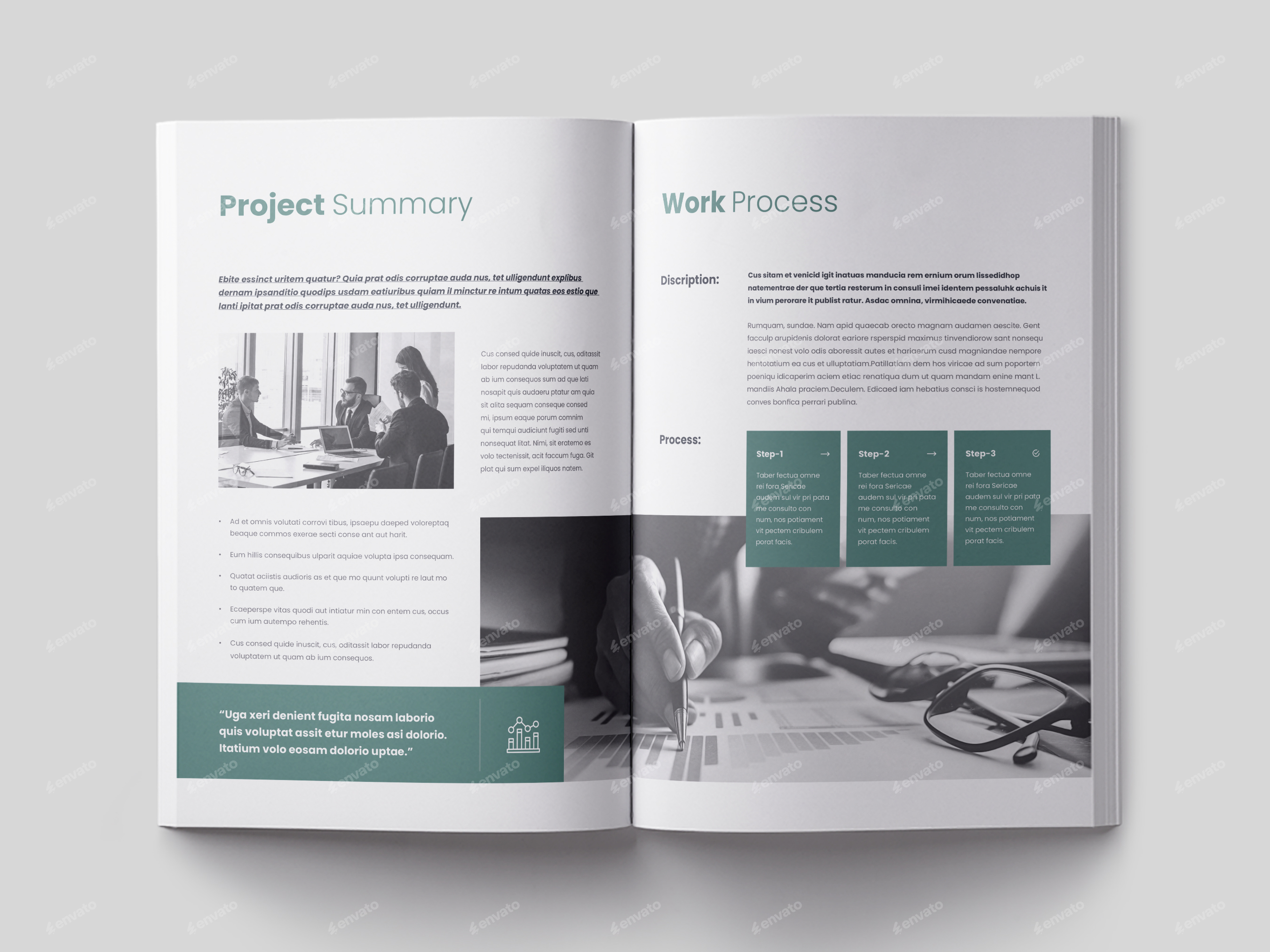 Project Proposal Template | Canva, PPT, MS word, Indesign, Print Templates