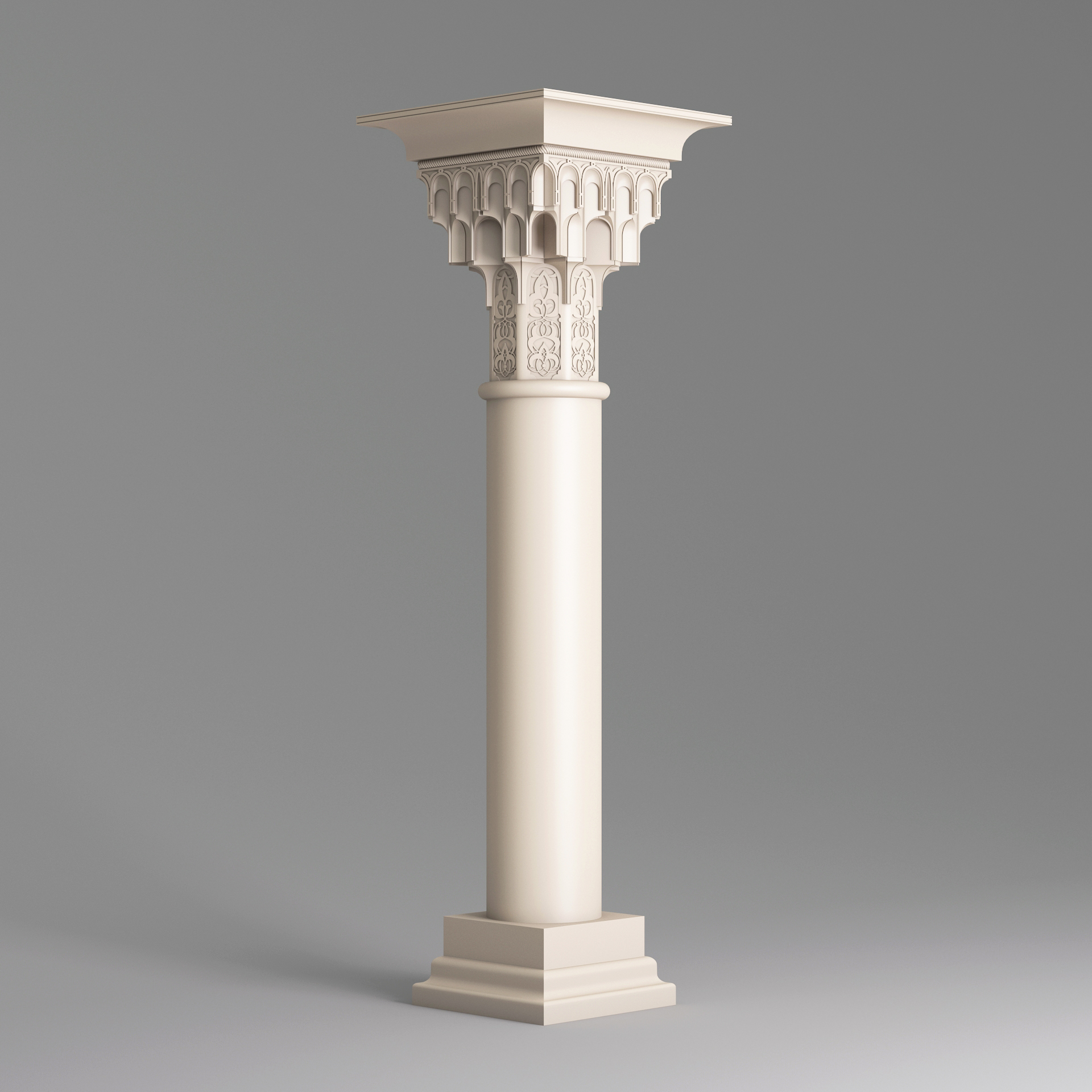 Classic Islamic Column 006 by Elshan_3d_artist | 3DOcean