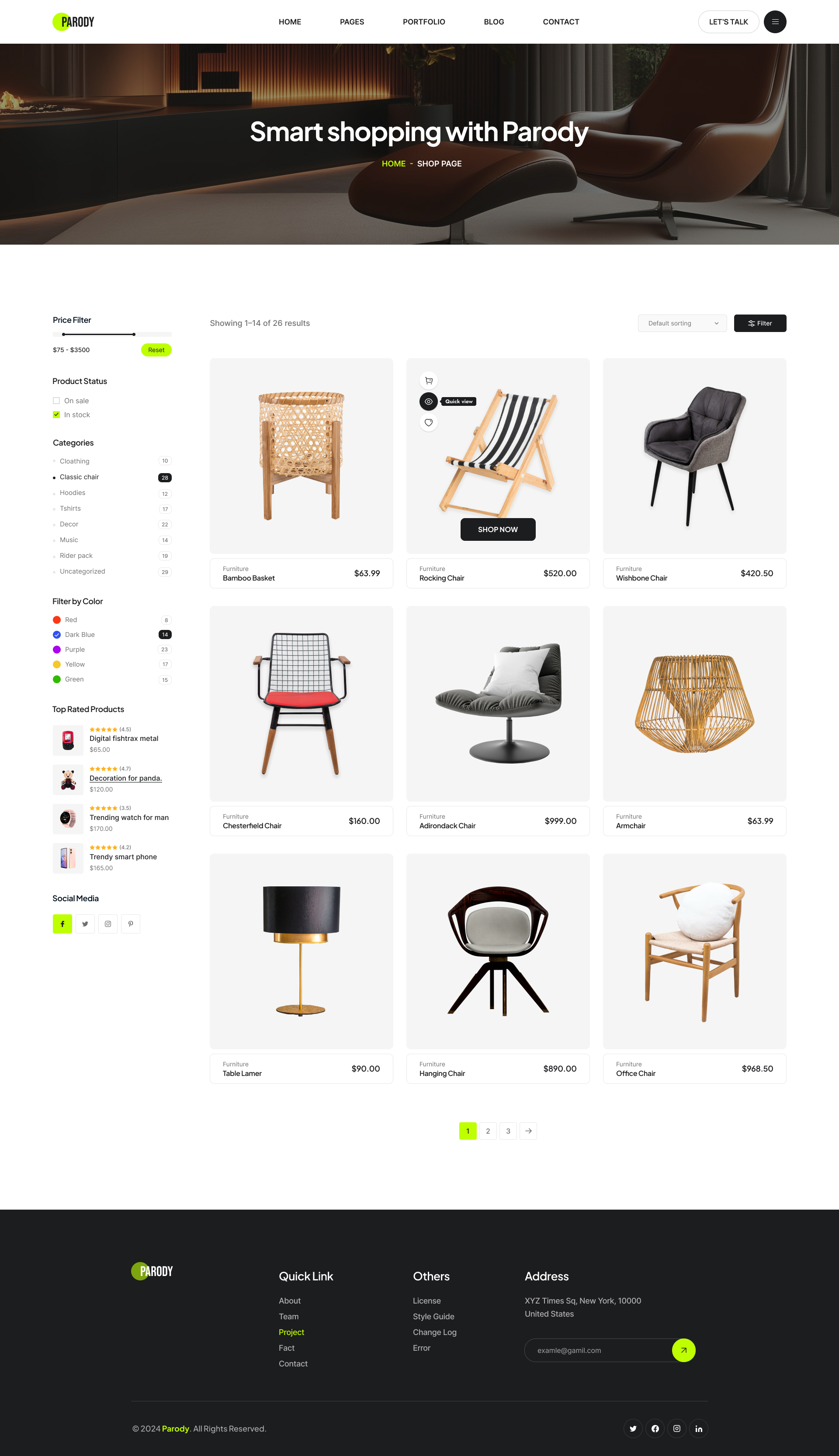 Parody - Digital Agency Portfolio Figma Template by ThemeDox | ThemeForest