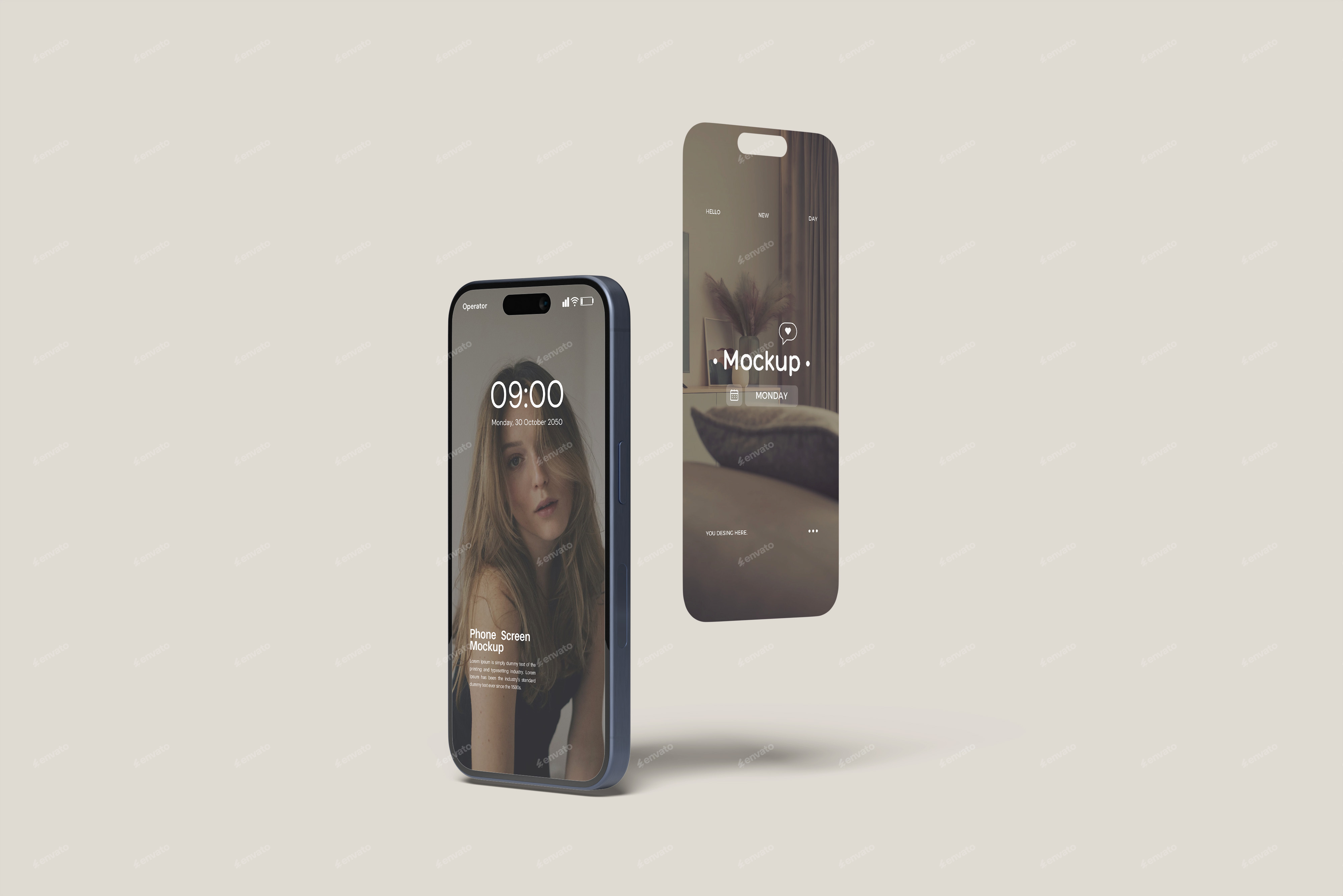 iPhone Screen Mockup, Graphics | GraphicRiver