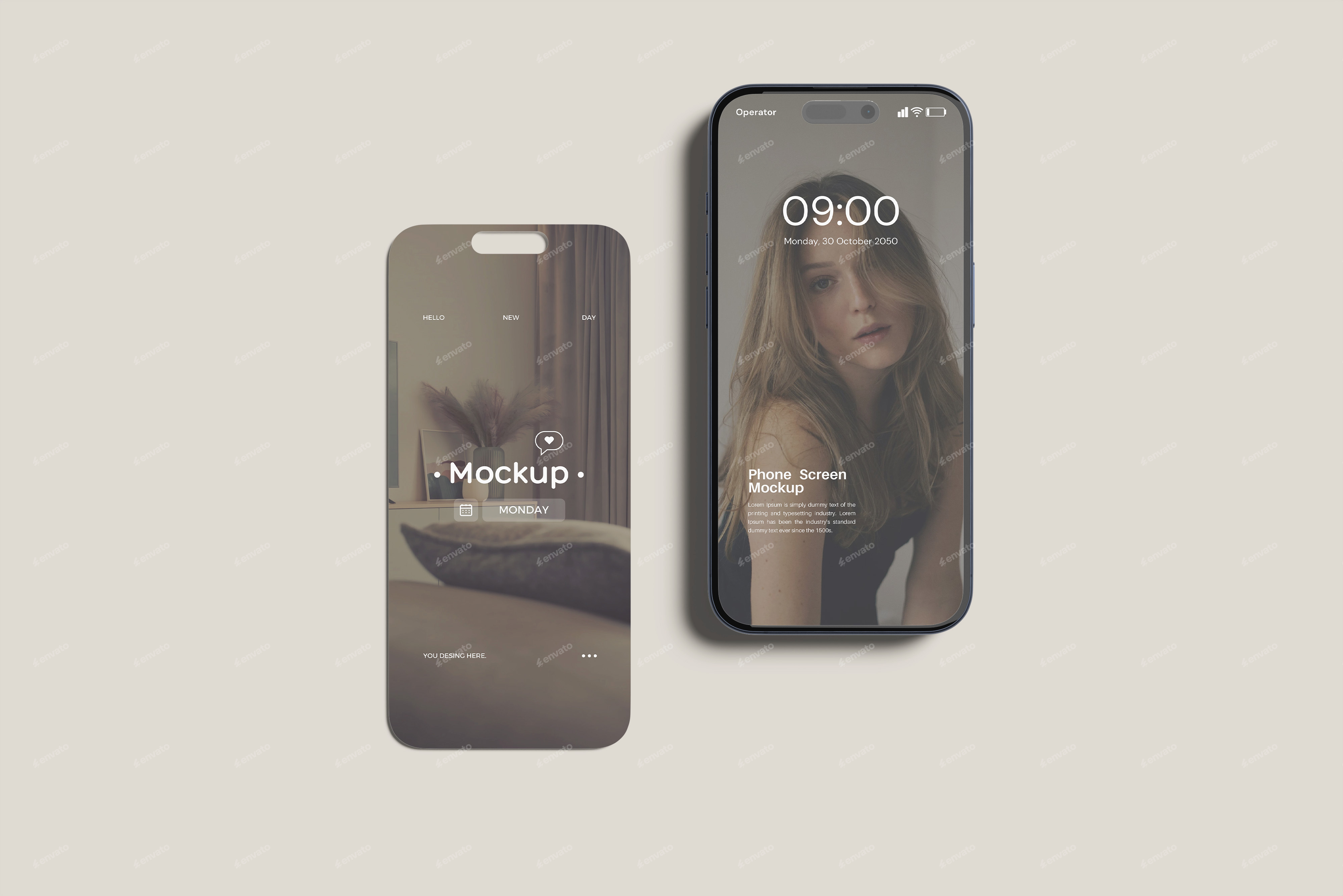 iPhone Screen Mockup, Graphics | GraphicRiver