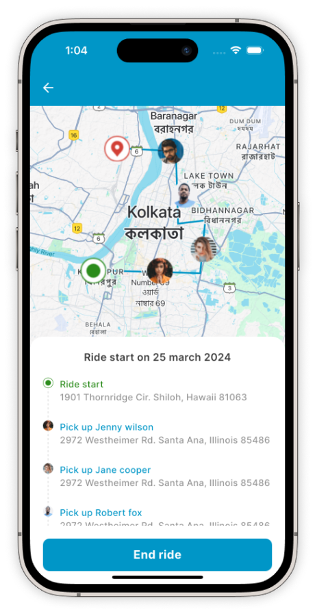 Car Pooling App | Bike Pooling App | Ride Sharing App | Car Sharing App | Flutter | QuickPool by ...