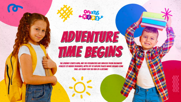 Kids Promo Slideshow, After Effects Project Files | VideoHive