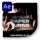 Paper Burn Stories Slides, After Effects Project Files | VideoHive
